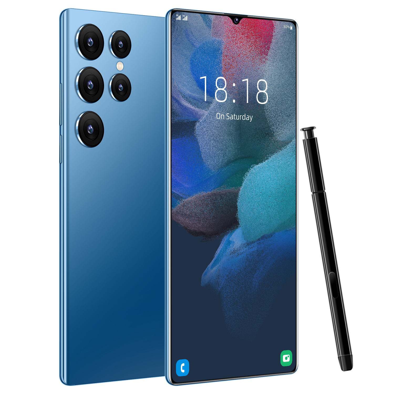 2022 Original SumSUNG Cellphone Galaxy S22 Ultra + 7.3 Inch Smartphone ...