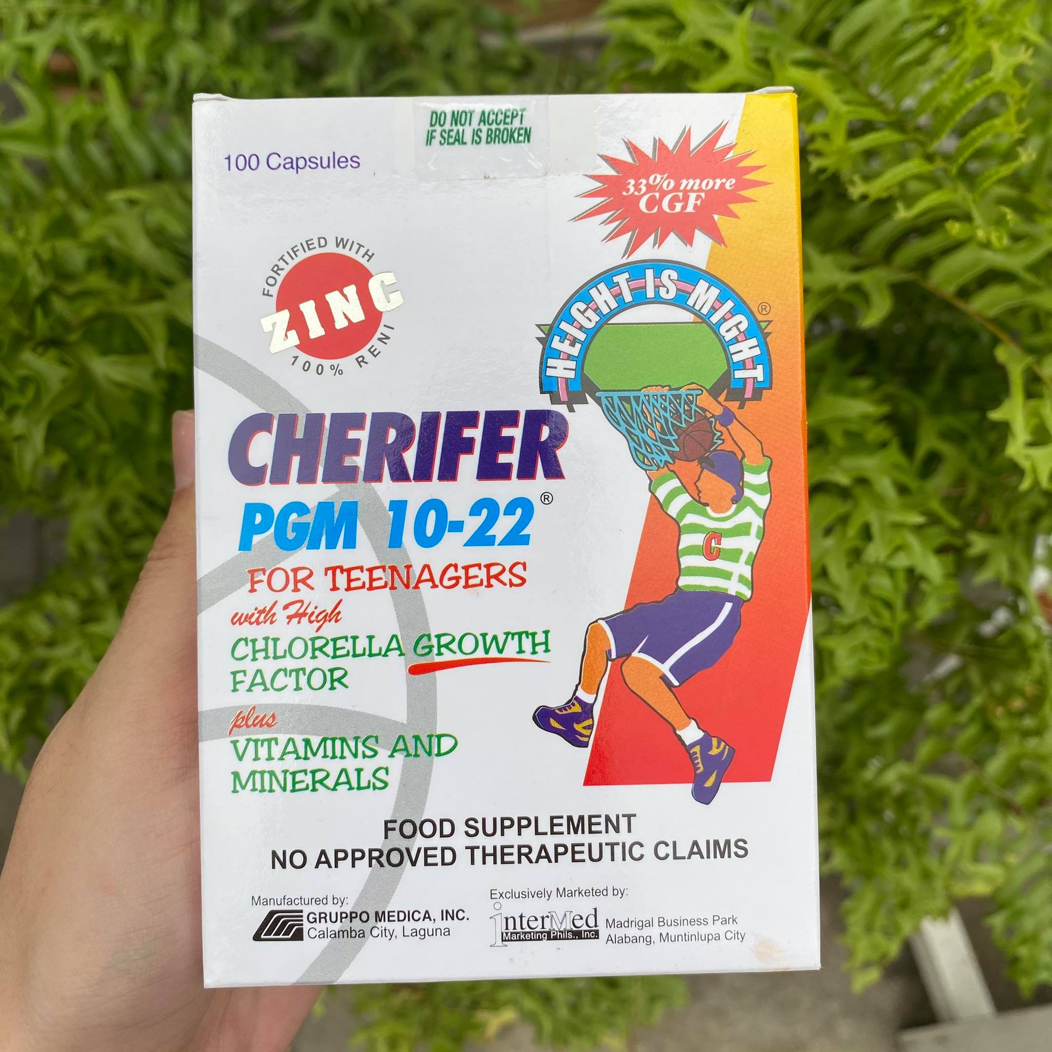 Cherifer PGM with Zinc (sold per 10pcs) | Lazada PH