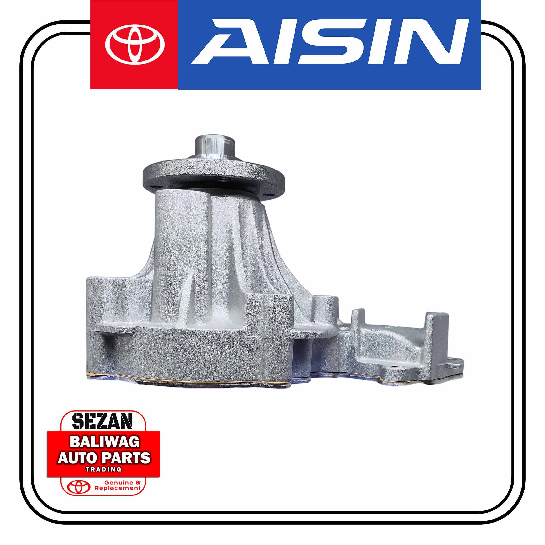 WATER PUMP TOYOTA FORTUNER INNOVA HILUX 2005-2015 WPT-166V 16100-09260 ...