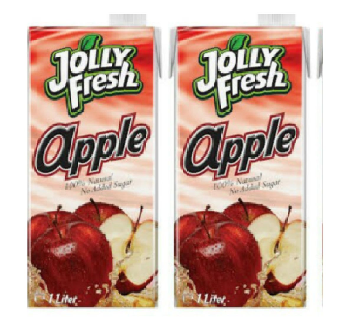 Jolly Fresh 100% Natural No Added Sugar Apple Juice (2 X 1 L) | Lazada PH