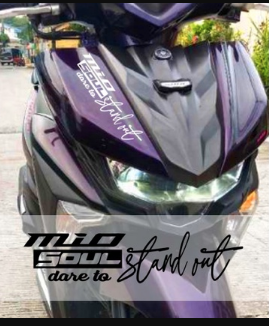 Yamaha Mio Soul Sticker - Soul Decals, Cut Out Sticker, Waterproof ...
