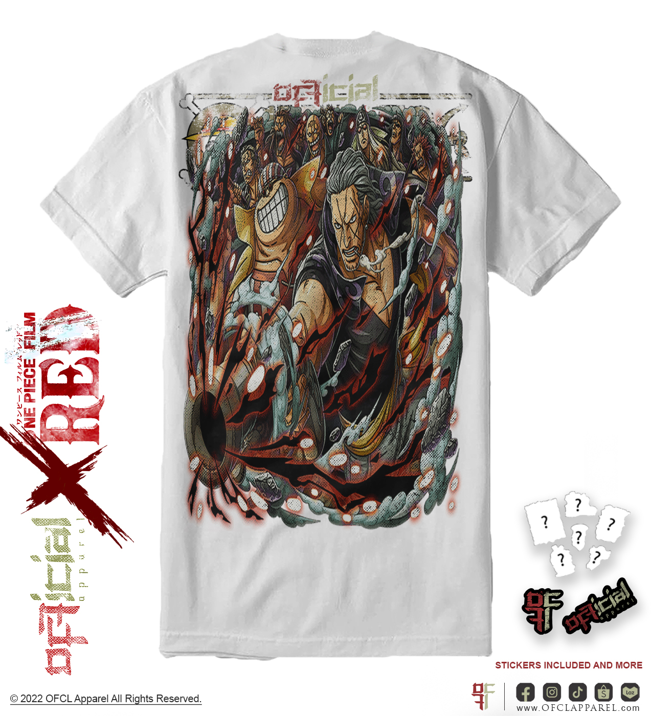 BECKMAN | One Piece | RED FILM COLLECTION | OFCL Apparel | BLACK ...