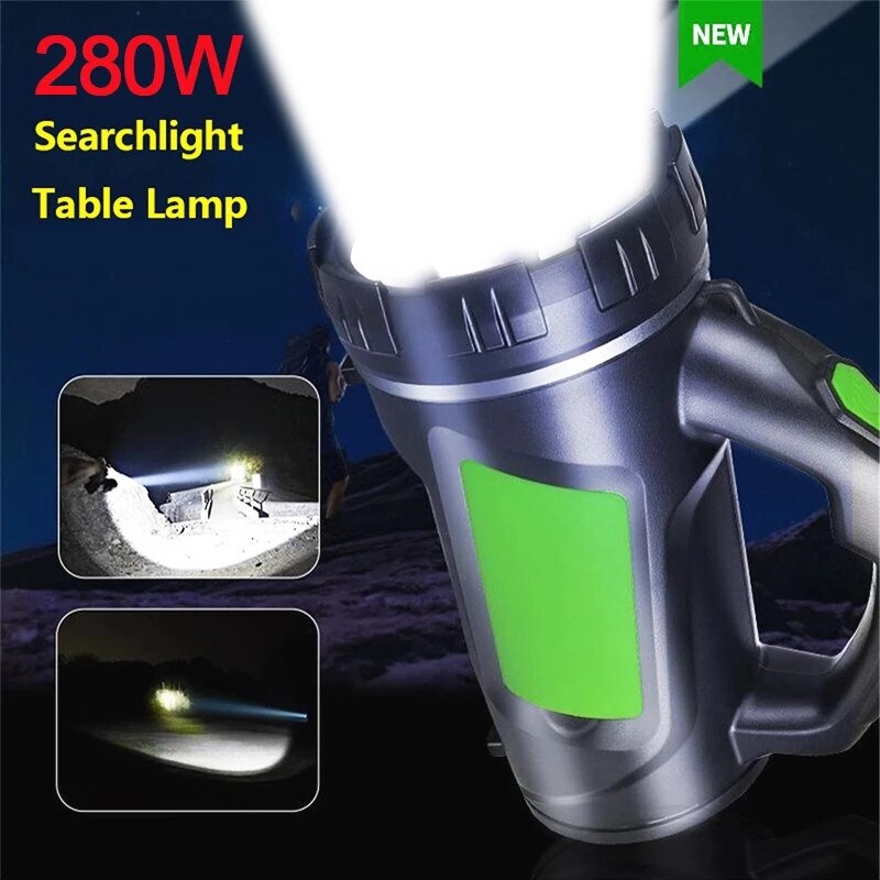 LED torch light powerful japan original flashlight rechargeable ...