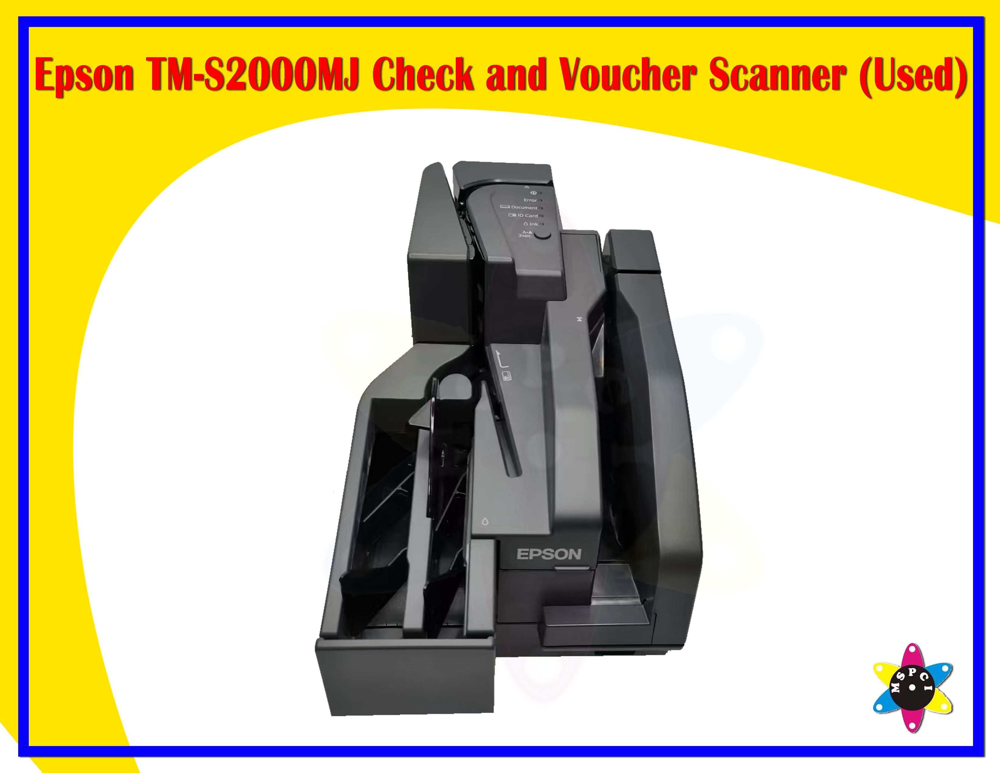 Epson TM-S2000MJ Check and Voucher Scanner (Used) | Lazada PH