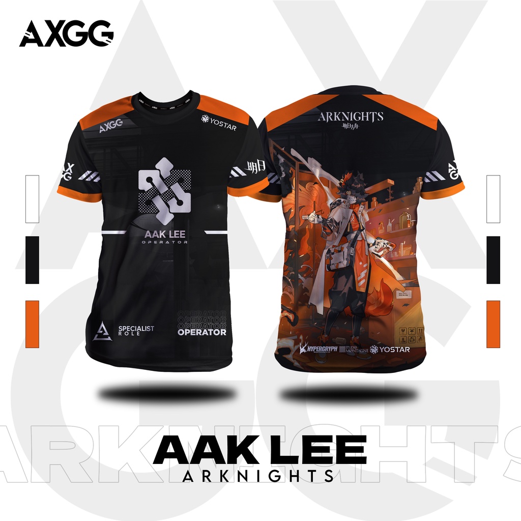 2022 AXGG "เสื้อยืดเกม Arknights - Aak Lee" | Lazada.co.th