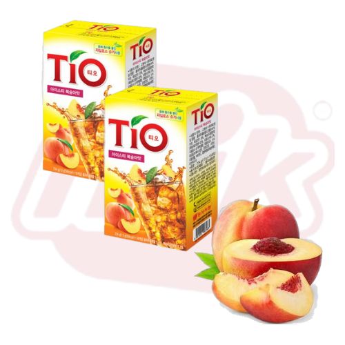 Dongsuh Tio Powdered Ice Tea Peach 18's | Lazada PH