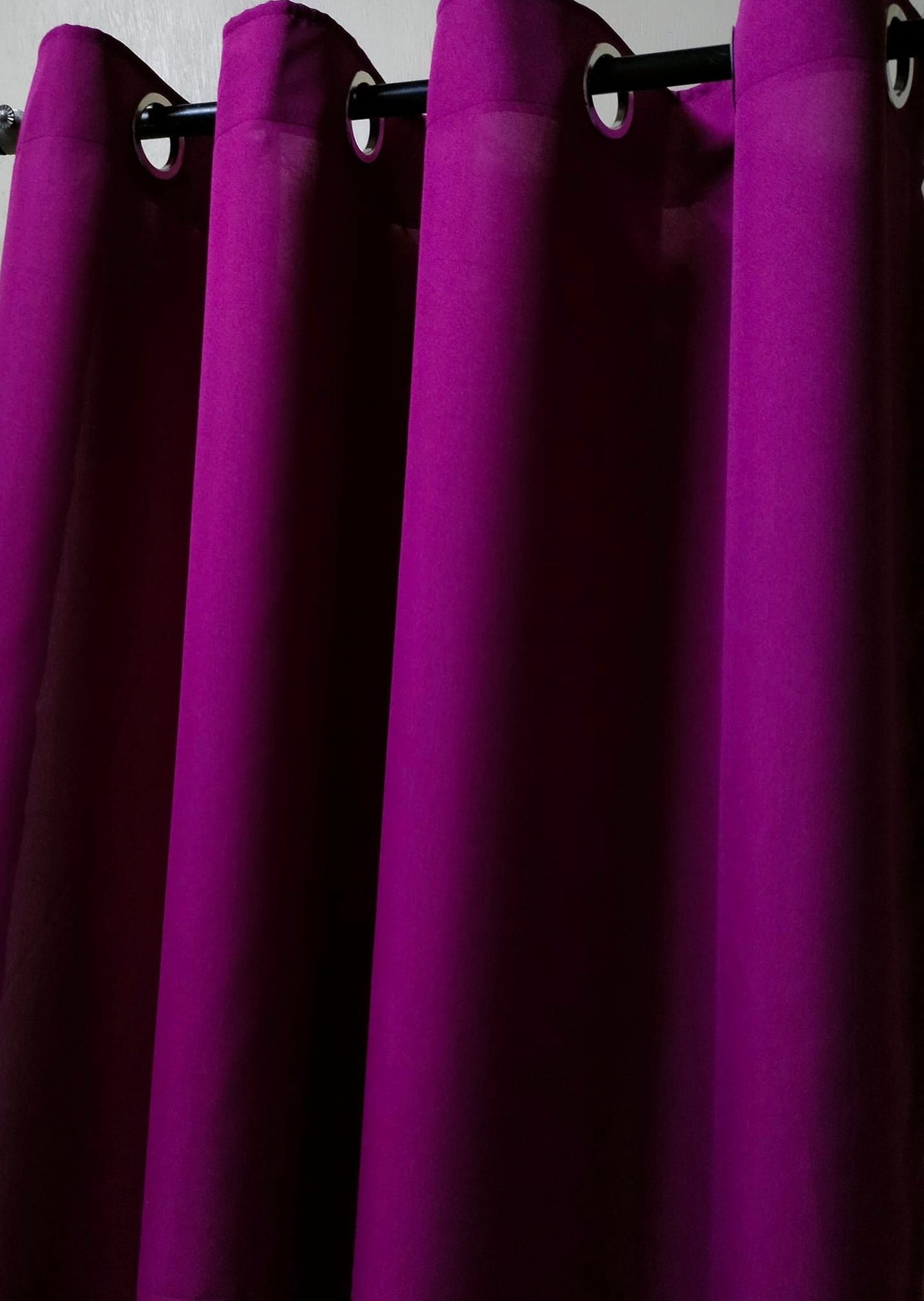 VIVA MAGENTA Lucky Color Of the Year 2023 MAKAPAL Groomet Ring Curtain ...