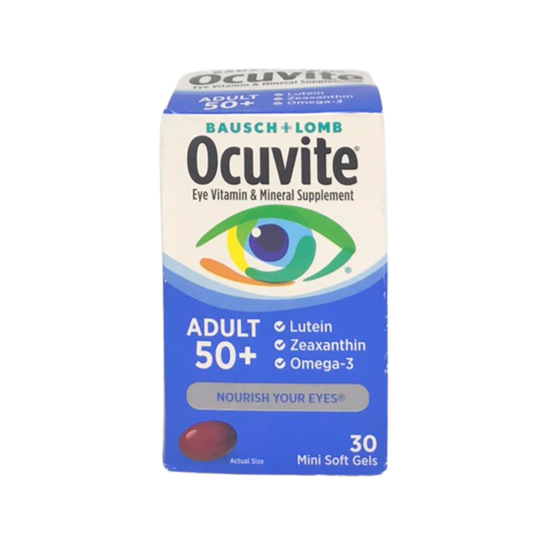 Bausch + Lomb Ocuvite Eye Vitamin & Mineral Supplement For Adult 50 ...