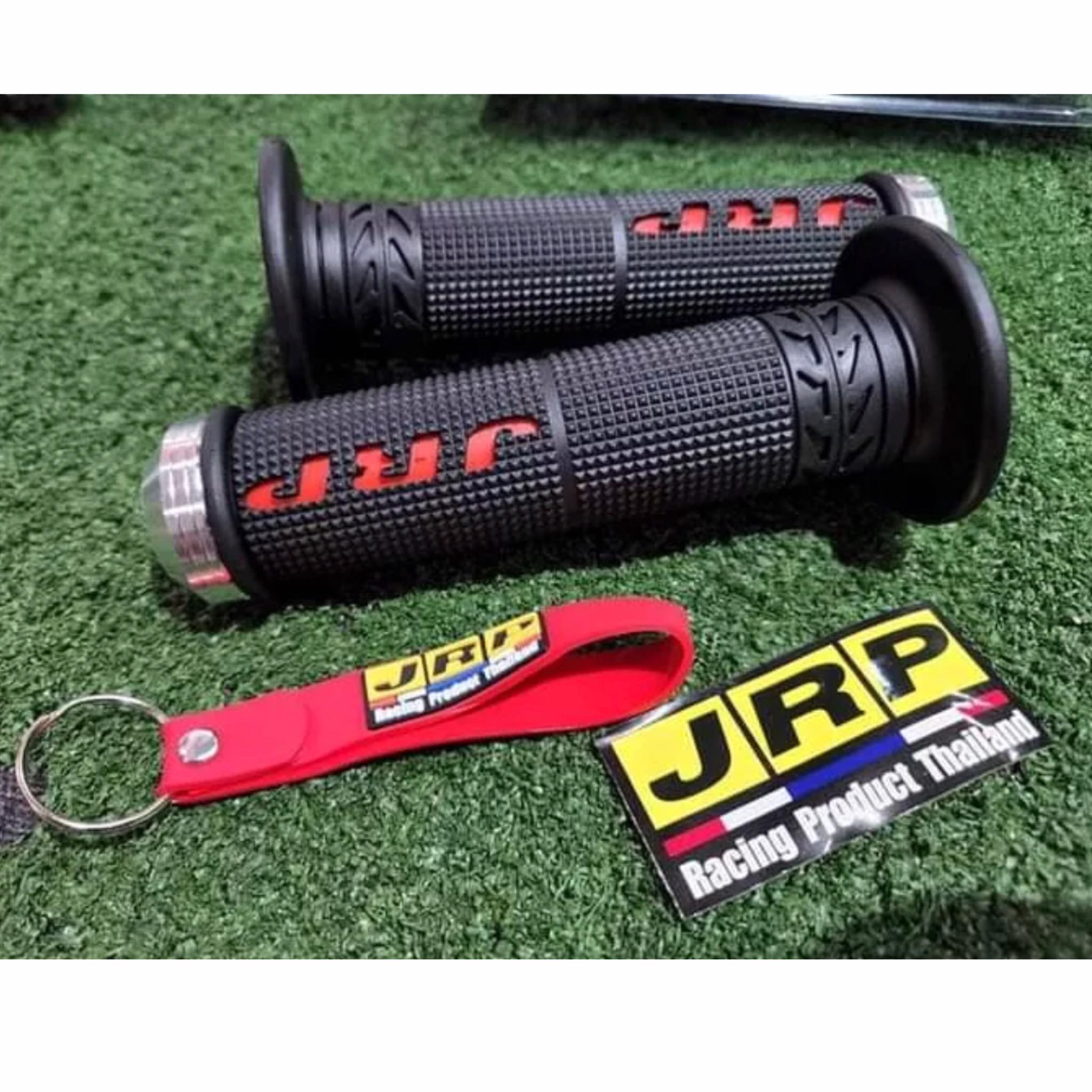 JRP HANDLE GRIP WITH SILVER BAR END UNIVERSAL MADE IN THAILAND FREE JRP ...