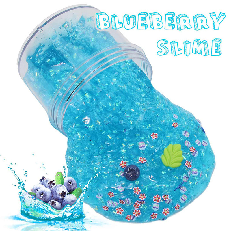 Slime crystal mud slime transparent mud mermaid jelly mud pressure ...
