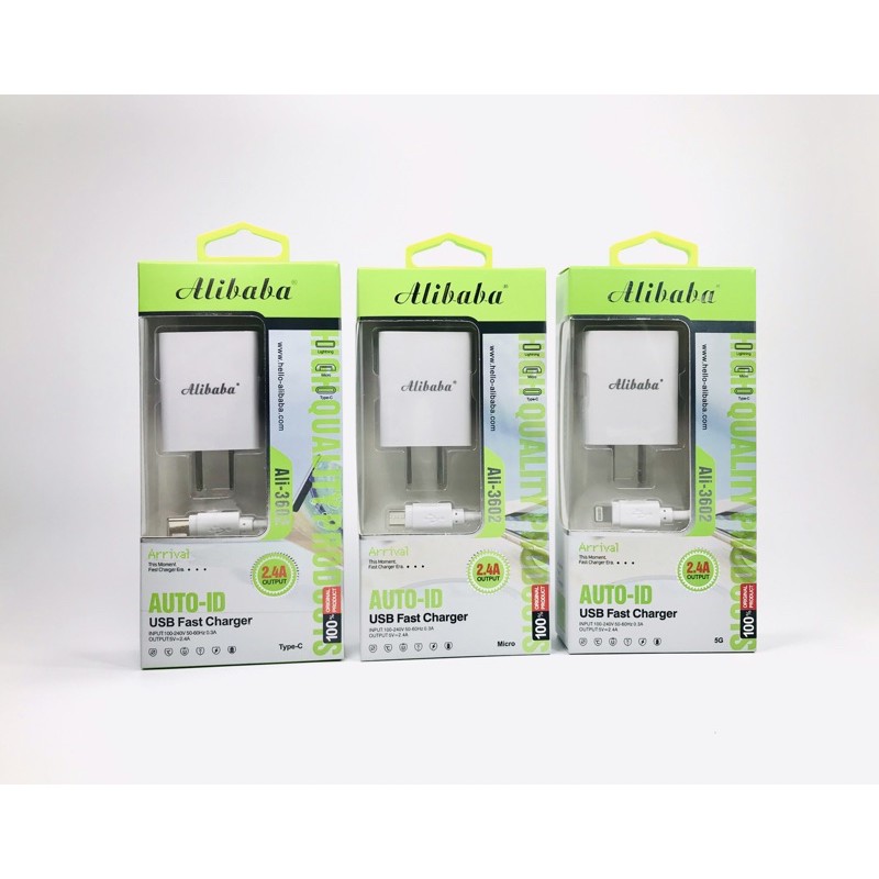 Original Alibaba Charger 2.4A Ali-3602 | Lazada PH