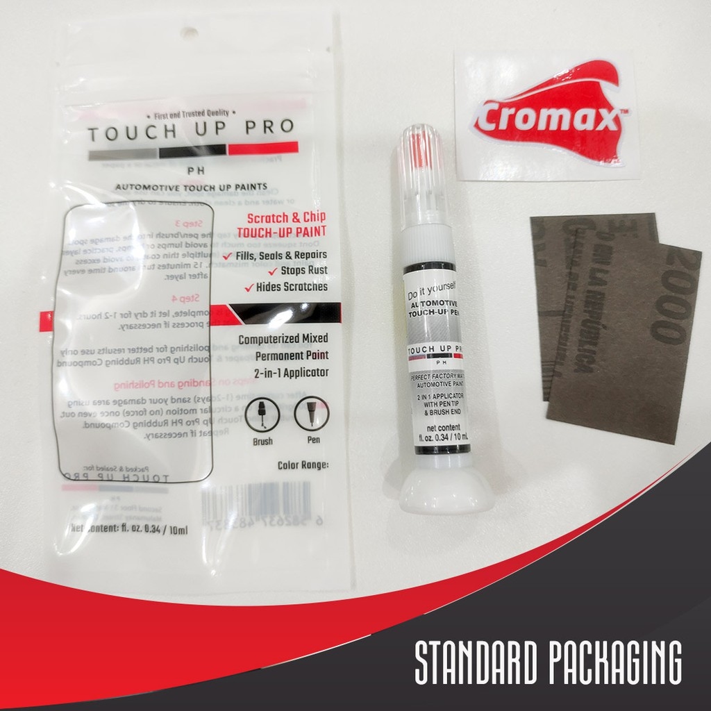 TOUCH UP PRO PH TOYOTA W09 PASSO WHITE Touch Up Paint Pen Scratch ...