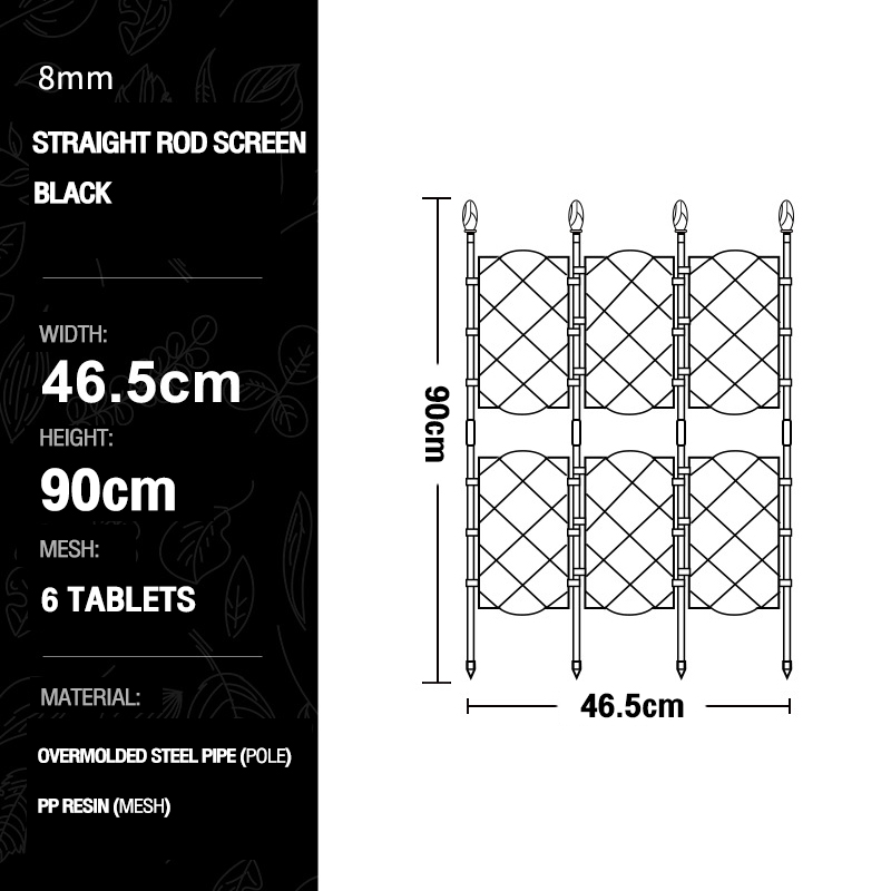 Outdoor climbing rattan screen horticultural flower stand clematis moon ...