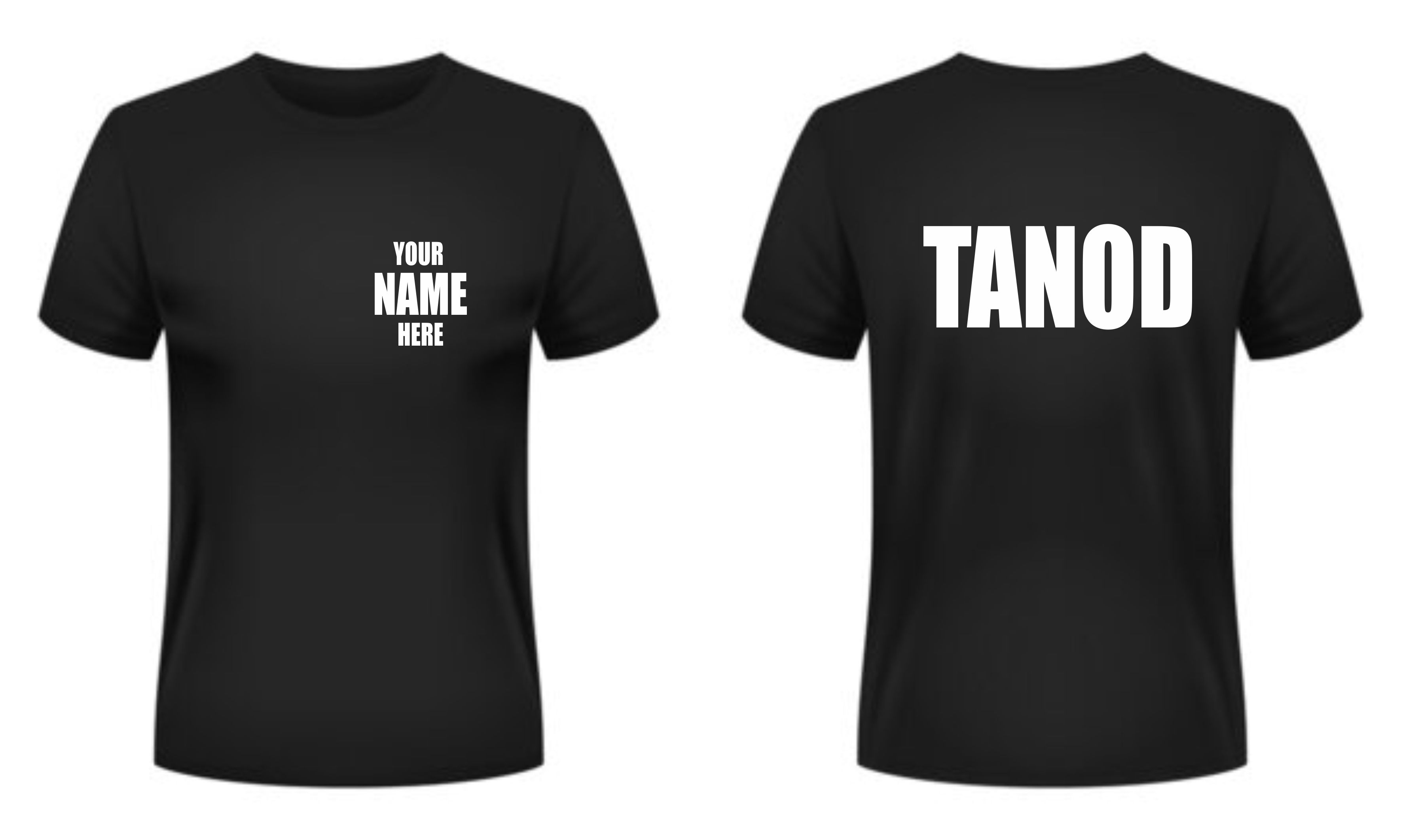 barangay tanod with NAME tshirt high quality TANOD shirt design | Lazada PH