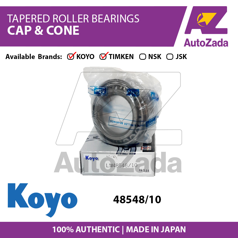 [KOYO] [ORIG] [JAPAN] 48548/10 TAPERED ROLLER BEARING | Lazada PH