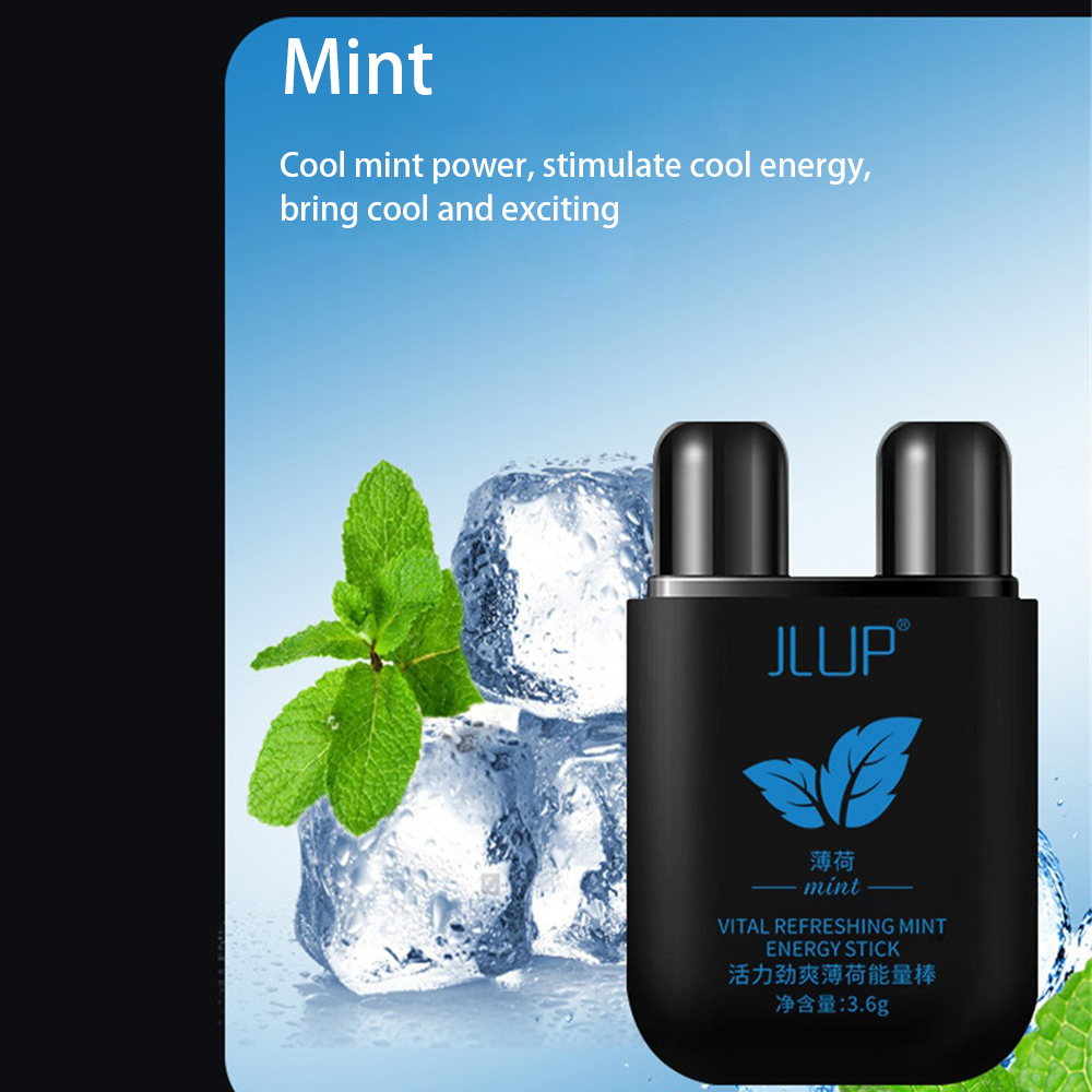 JLUP Mint Nose Awakening Stick herbal energy booster Vegan Liver ...