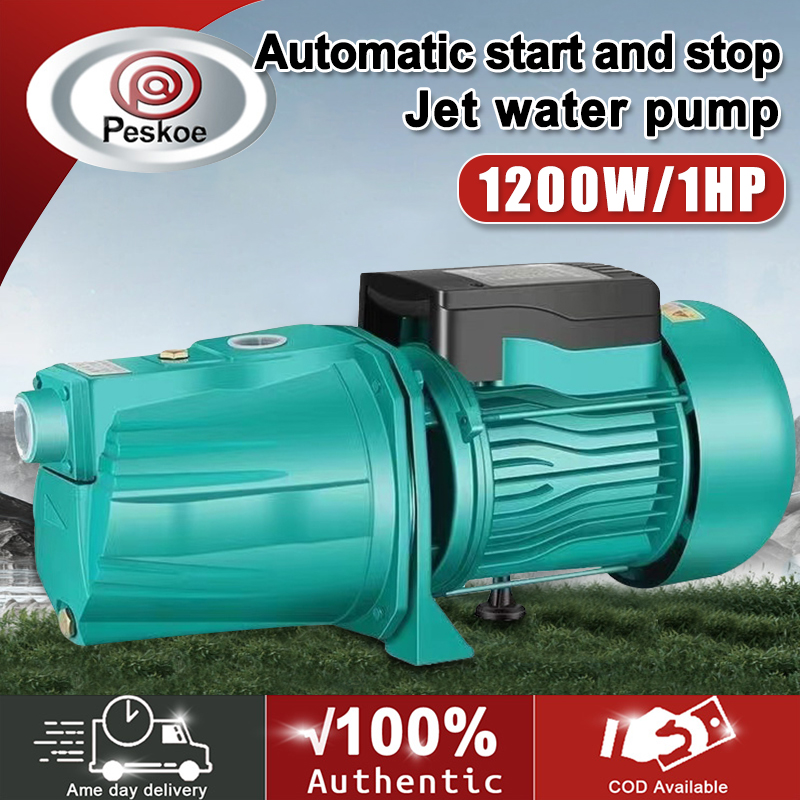 【Best selling】1200W Electric Water Pump Portable Motor Heavy Duty Jet ...