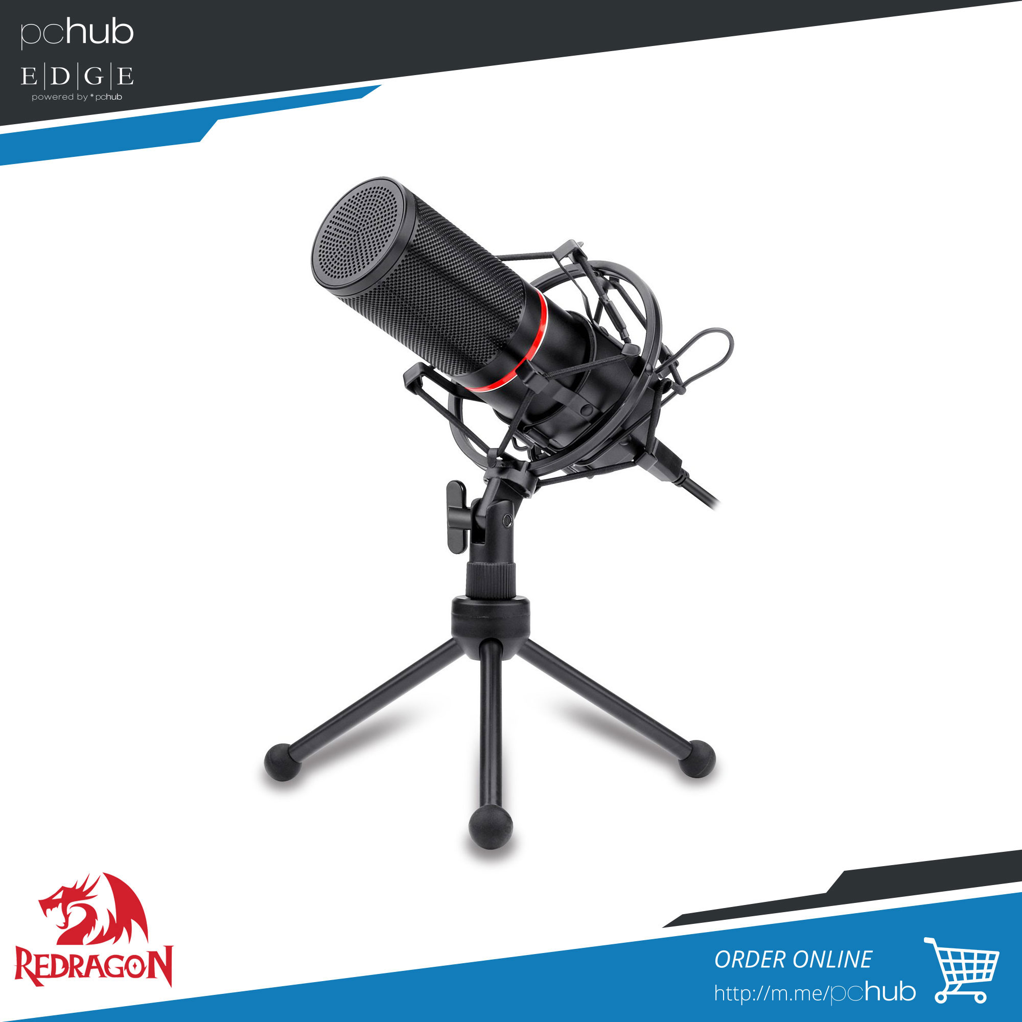 PChub | Redragon Blazar GM300 microphone for gaming and streaming ...