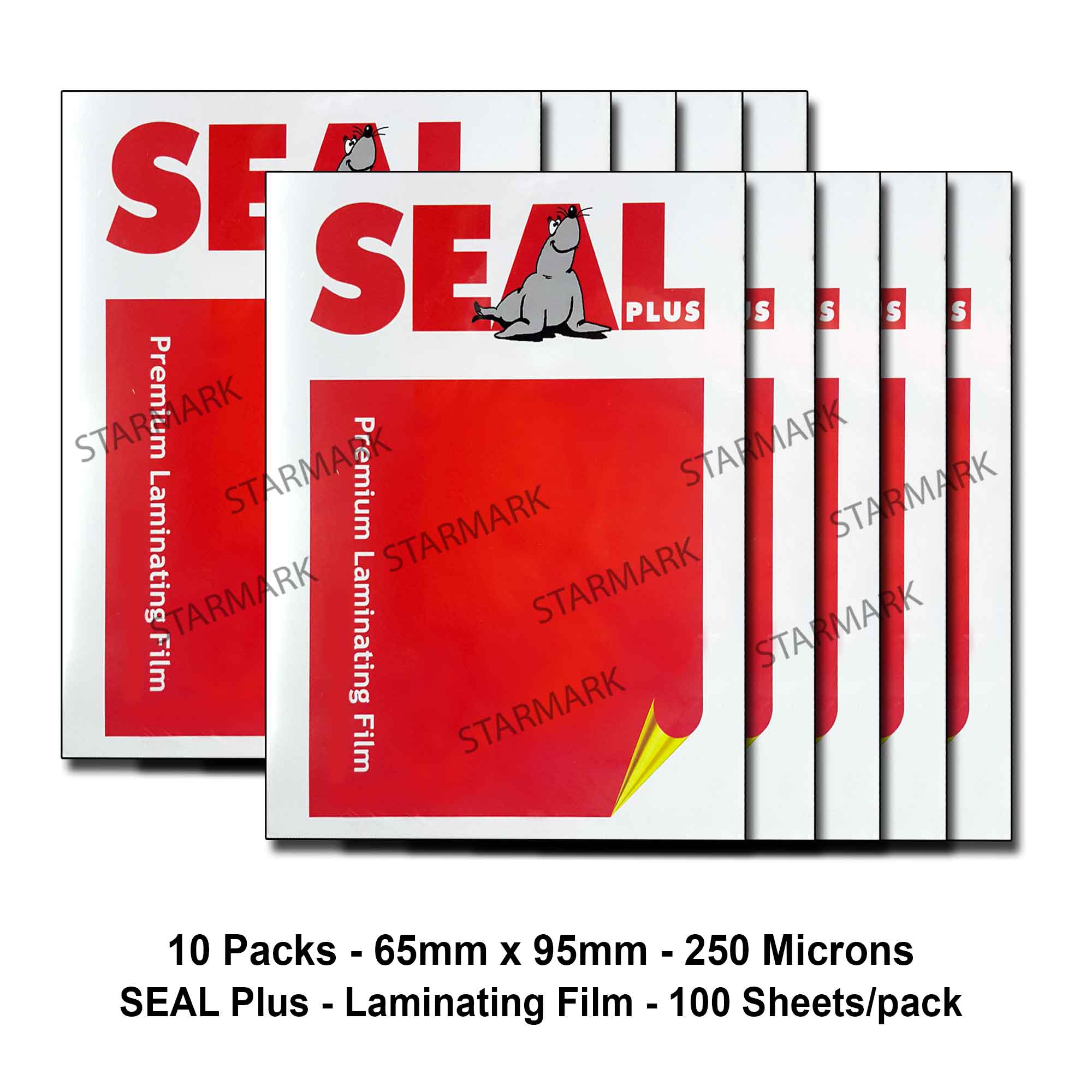 10 Boxes Seal Plus Laminating Film Films 100 Sheets/box - 65 x 95 mm ...