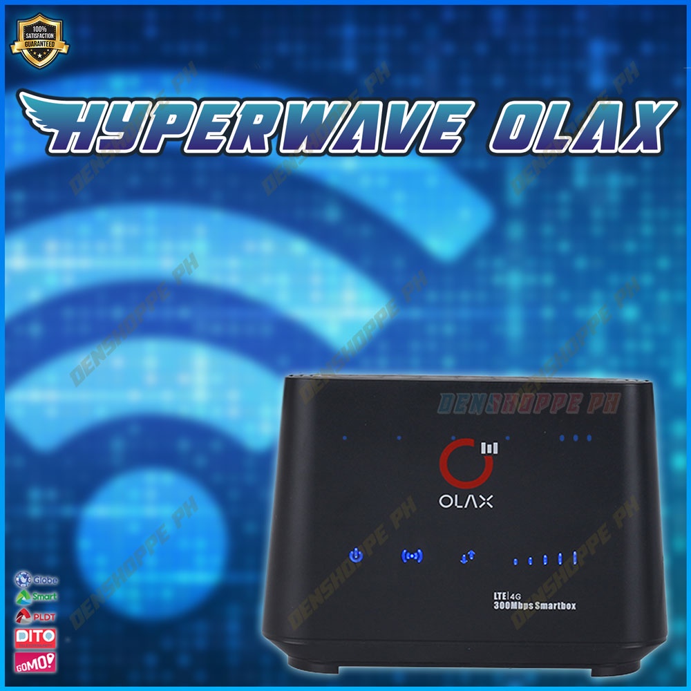 The internet HyperWave WiFi Router Modem 4G LTE with SIM SLOT Globe ...