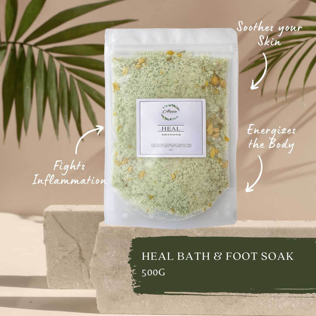 Heal Bath & Foot Soak in 500g Pack | Lazada PH