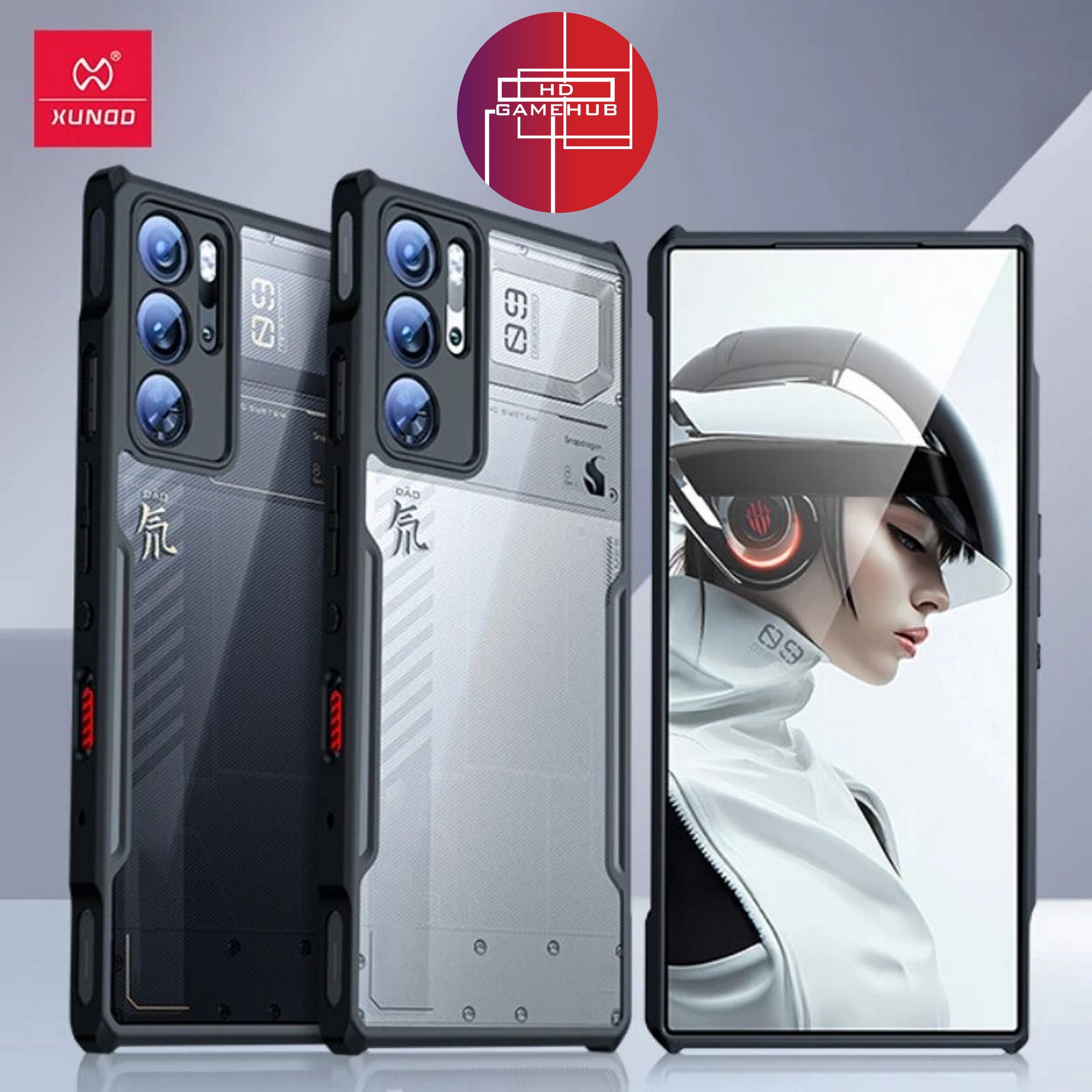 ZTE Red Magic 9 Pro XUNDD Beetle Armor Shockproof Case (Black) | Lazada PH