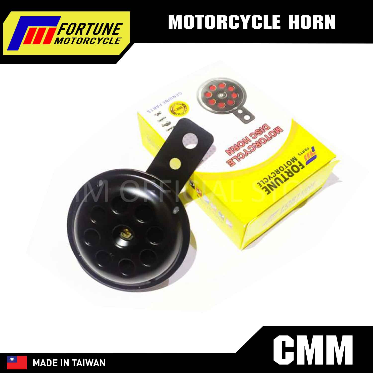 FORTUNE Motorcycle Stock Horn for Motorcycle Universal 110db High ...