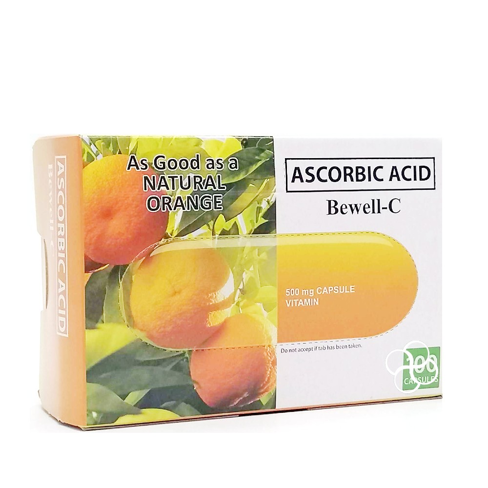 Bewell C Ascorbic Acid Vitamin C 500mg 100 Capsules Lazada Ph