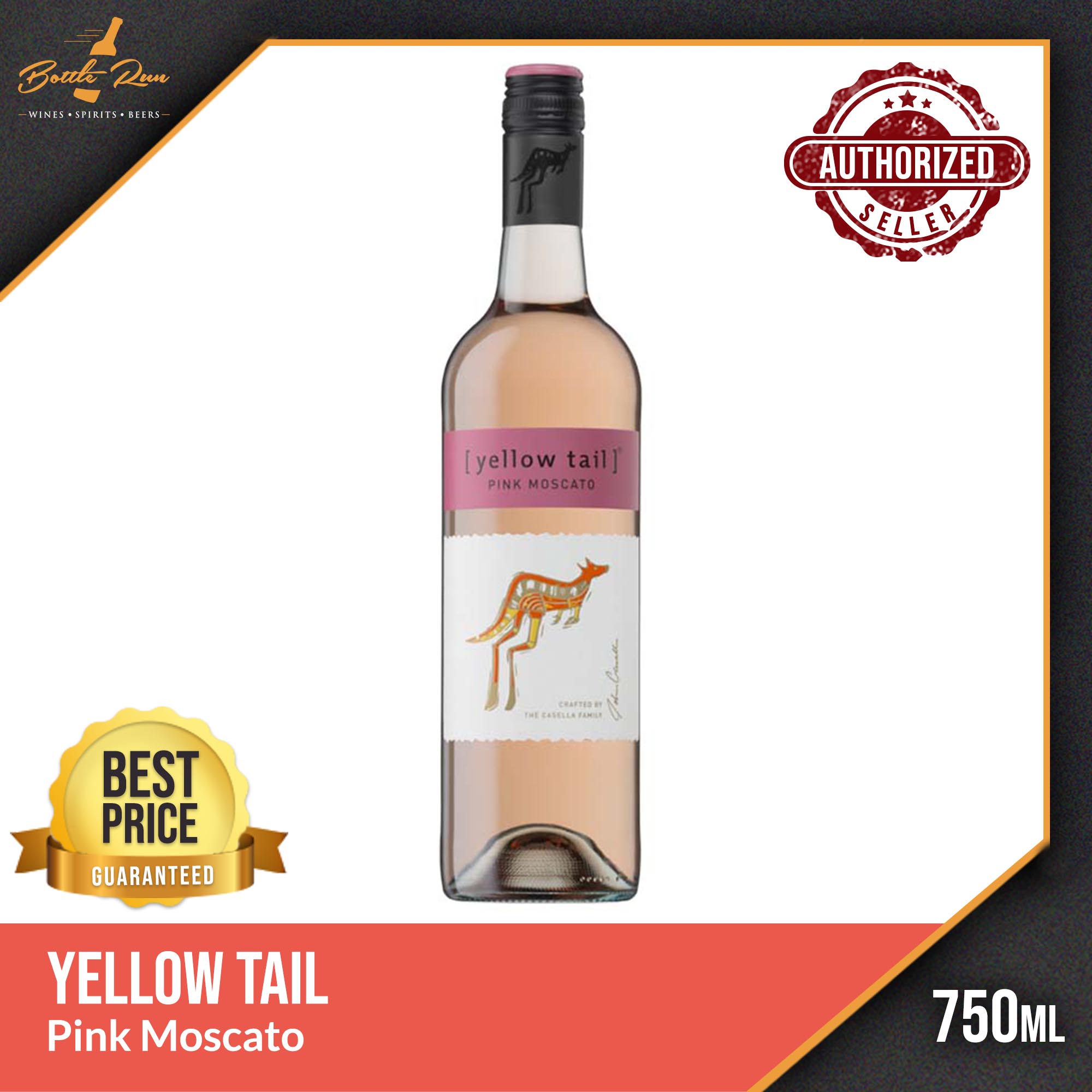 Yellow Tail Pink Moscato 750ml | Lazada PH