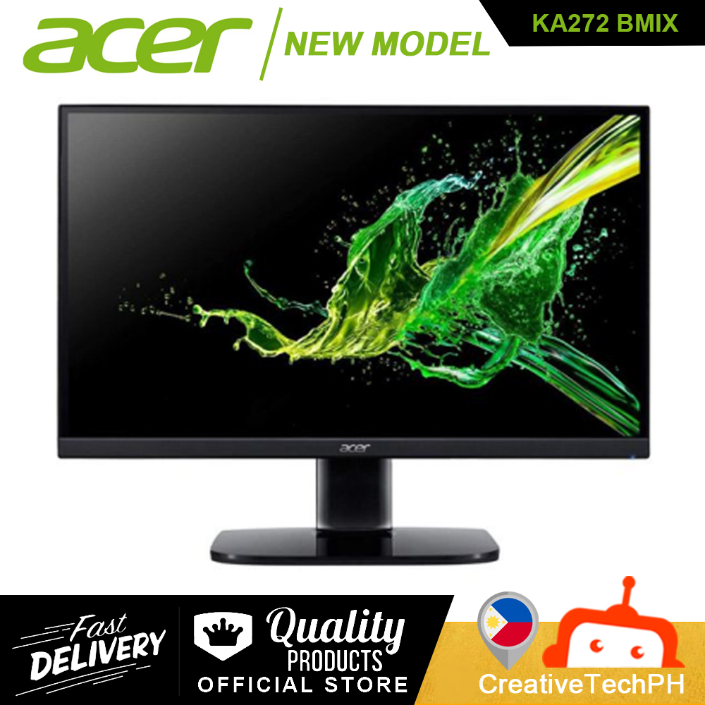 ACER 27" Monitor KA272 BMIX 27" Full HD 1080P IPS / 75Hz Refresh Rate ...