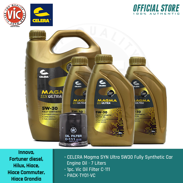 CELERA Magma SYN Ultra 5W30 Fully Synthetic Car Engine Oil PN#JM03508 ...