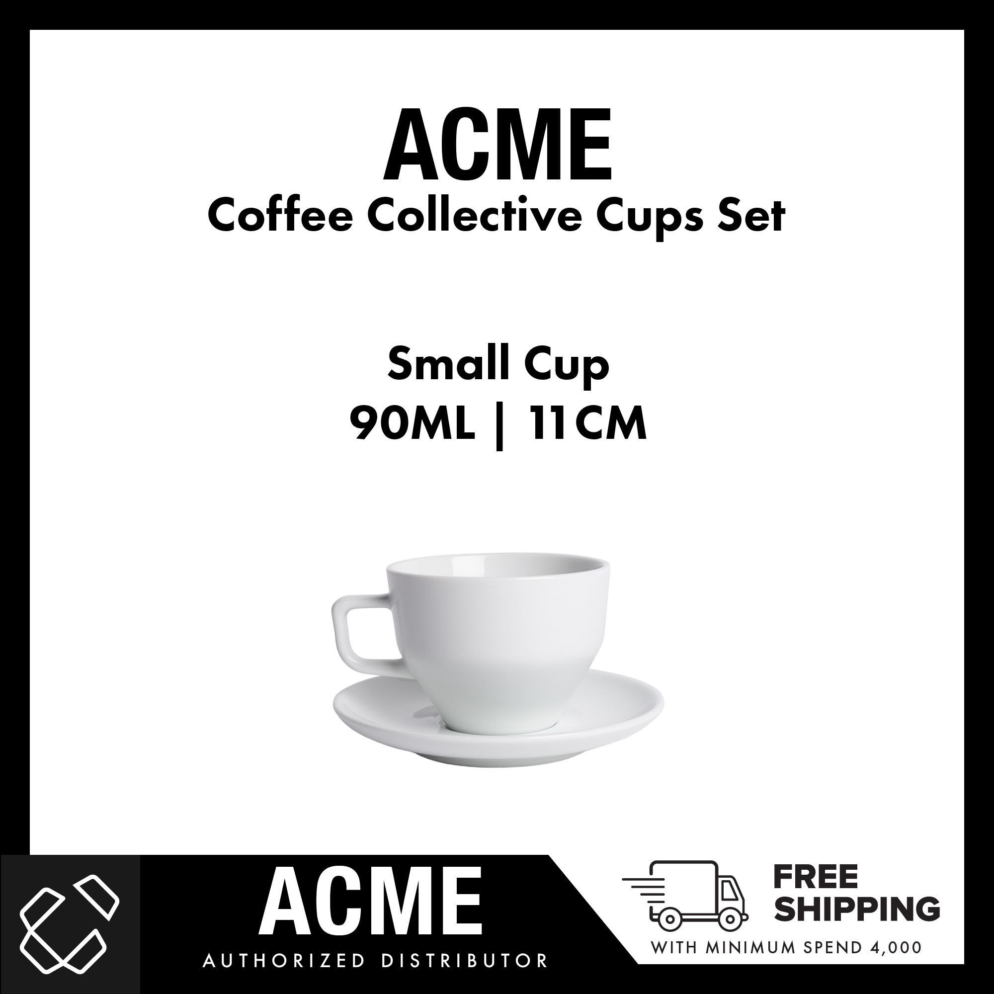 ACME x COFFEE COLLECTIVE Coffee Cups and Saucer Set | Lazada PH