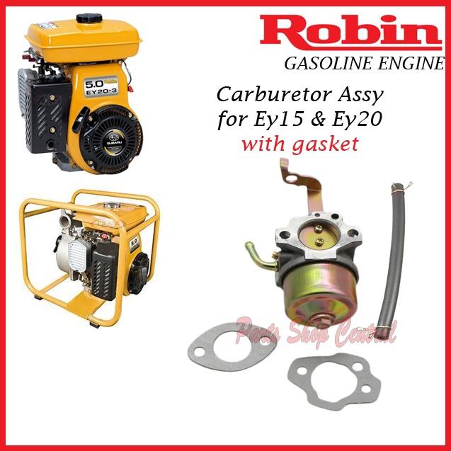 Japanese made Carburetor Assy with gasket Robin Engine Ey15 Ey20 3.5hp ...
