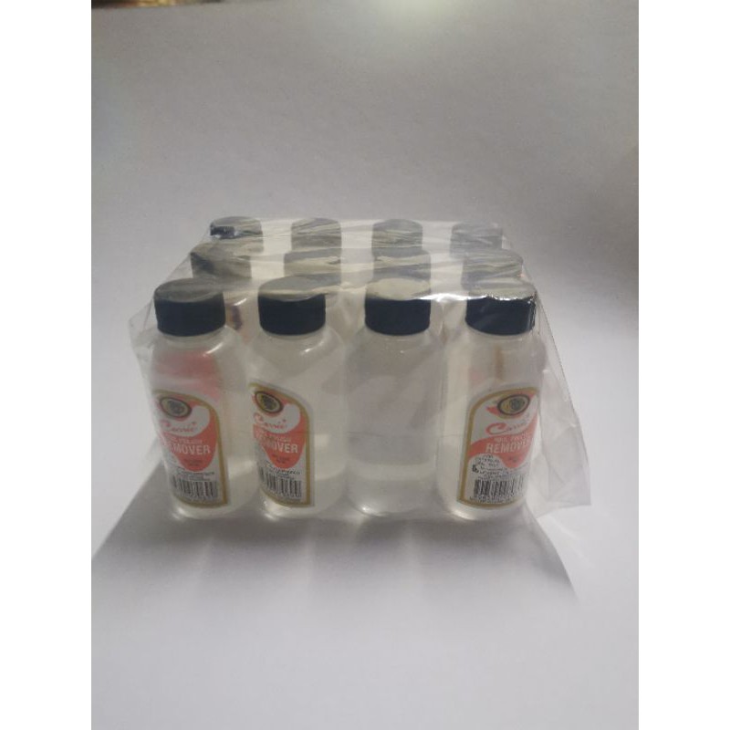 Carrie Nail Polish Remover Acetone 60ml 12pcs/pack | Lazada PH