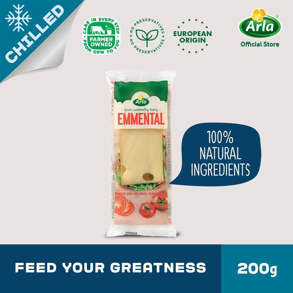 Arla Natural Emmental Chunk 200g | Lazada PH