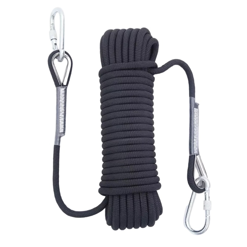 TRY Outdoor Climbing Rope 10MM Diameter 10M(32ft) Static Rock Climbing ...