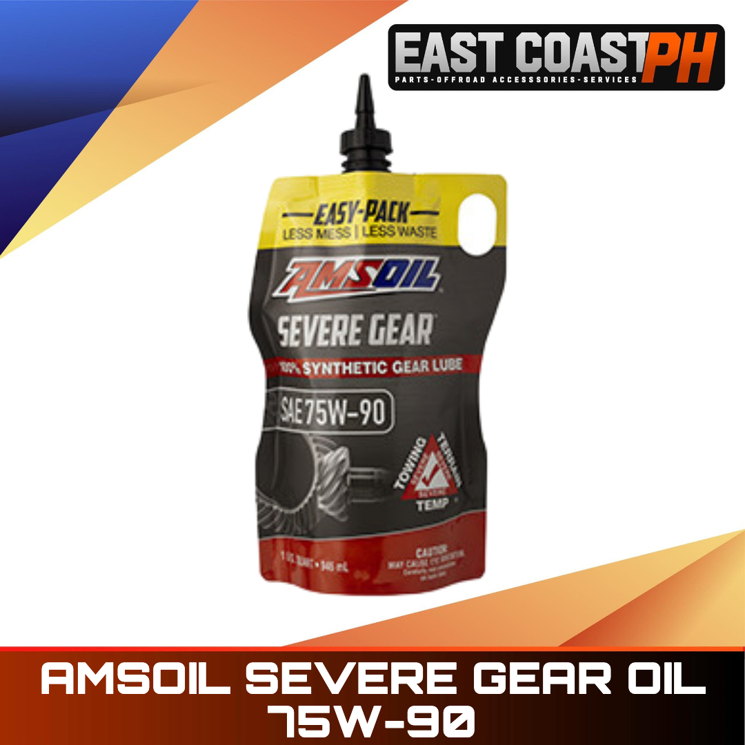 AMSOIL 100% Synthetic Gear Lube (SEVERE GEAR) SAE 75W-90 | Lazada PH