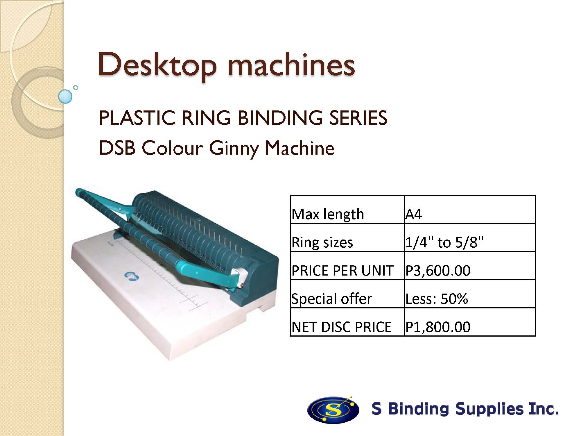 DSB Ginny machine | Lazada PH