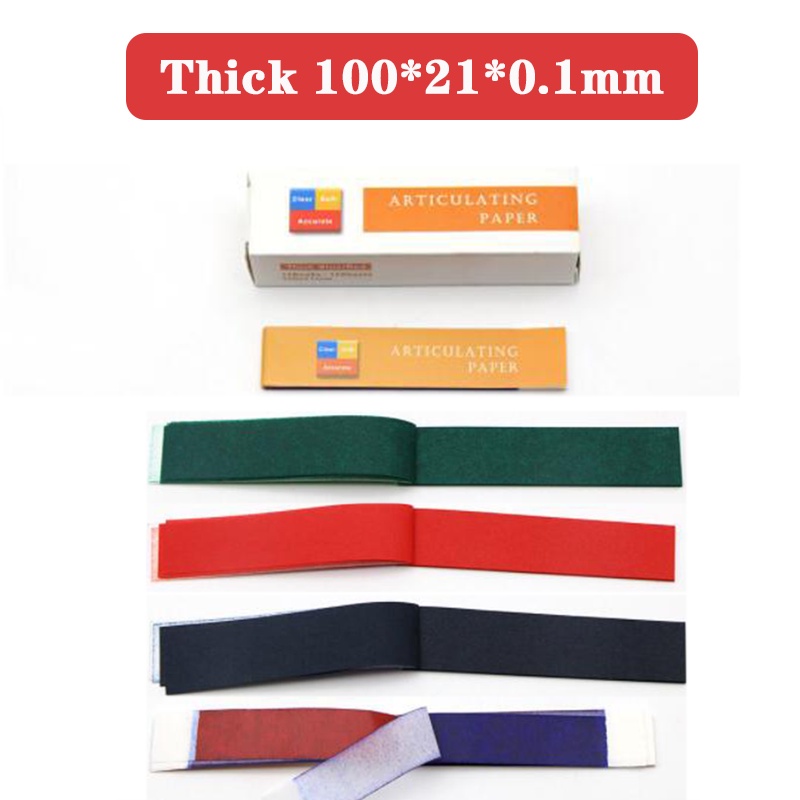 Dental occlusal paper denture repair occlusal check dental care red ...