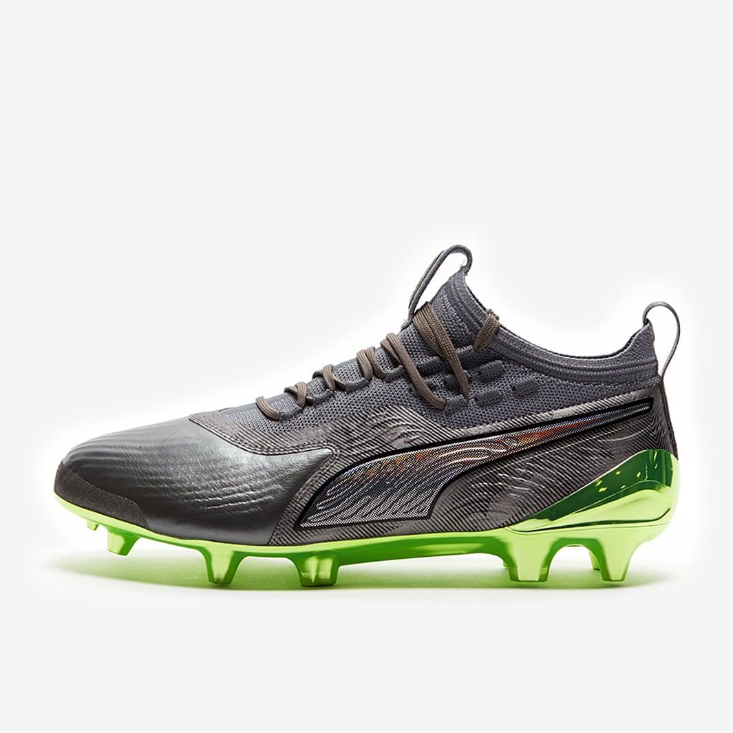 PUMA One 19.1 Limited Edition FG/AG Aged Silver /Charcoal Grey /Fizzy ...