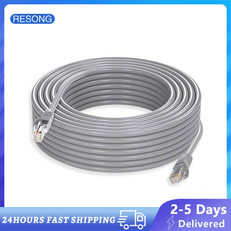 RESONG Cat 6 Ethernet Cable FTP shielded LAN Cable RJ45 Outdoor ...