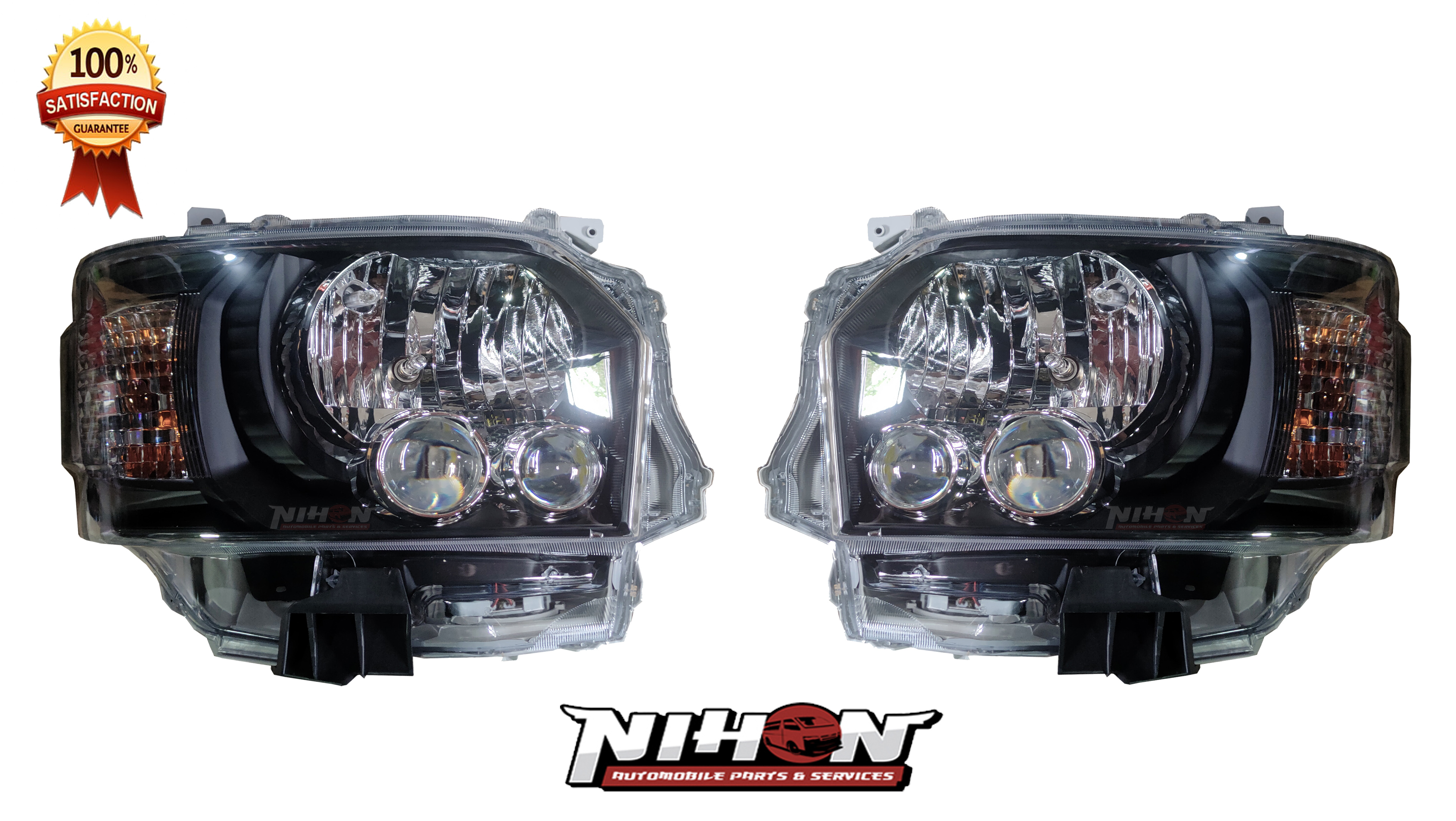 SGL SMOKE HEADLIGHT FOR TOYOTA HIACE GL/COMMUTER/SUPER GRANDIA/LXV 2014 ...