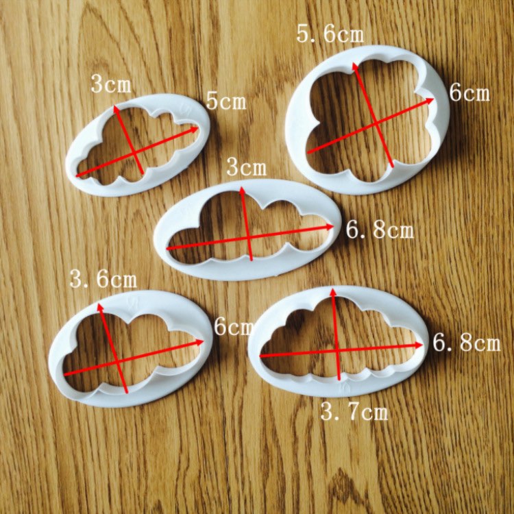 clouds cutter clouds plunger fondant cutter | Lazada PH