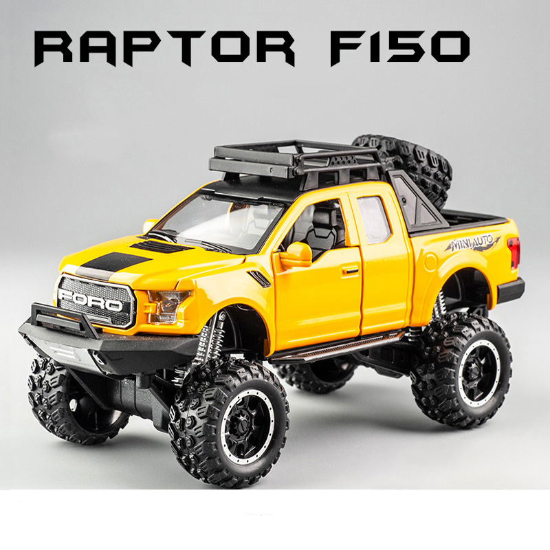 【Fast Delivery-Local Inventory】1:32 Ford Raptor F150 Alloy Diecast Car ...