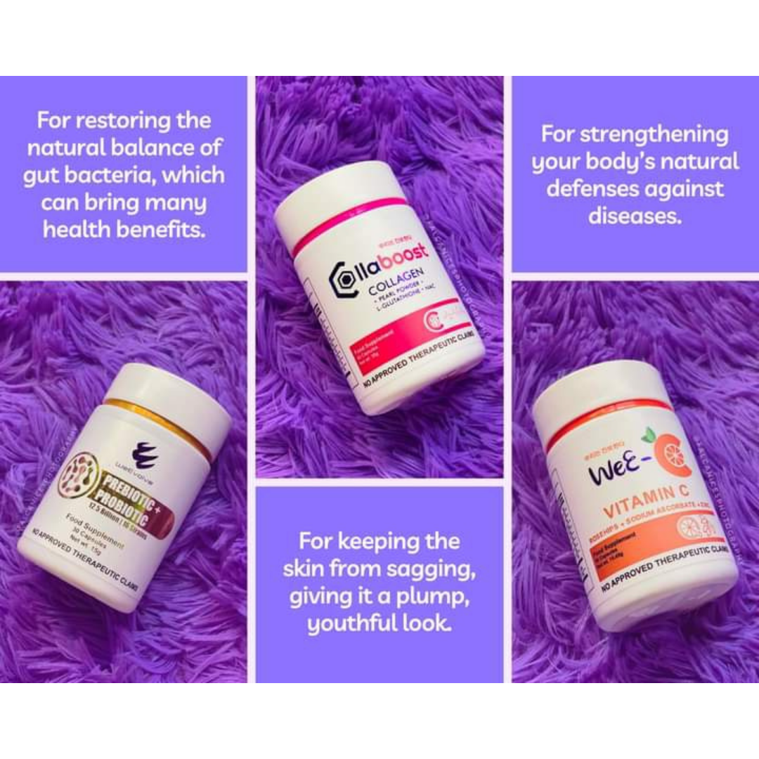 ORIGINAL WeEvolve Wee C vitaminC 30 capsules/515 mg/FDA and HALAL Certified/Immunity Booster ...