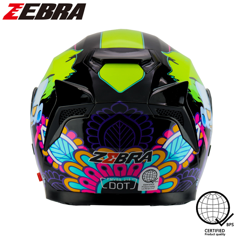 zebra 708 motorcycle full face helmet original dual visor Modular ...