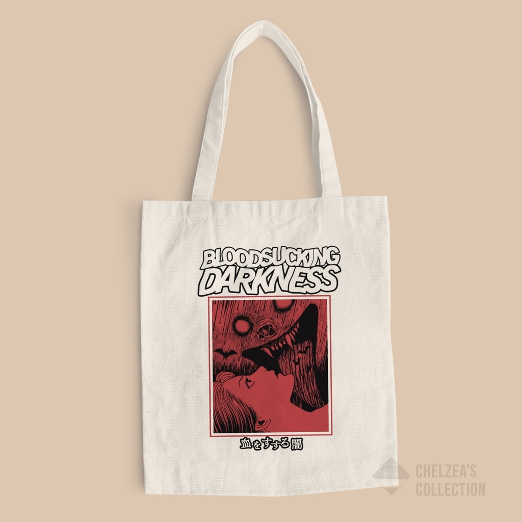 gwbe89 Canvas Tote Bag - Junji Ito Manga Inspired Prints Tomie Uzumaki ...