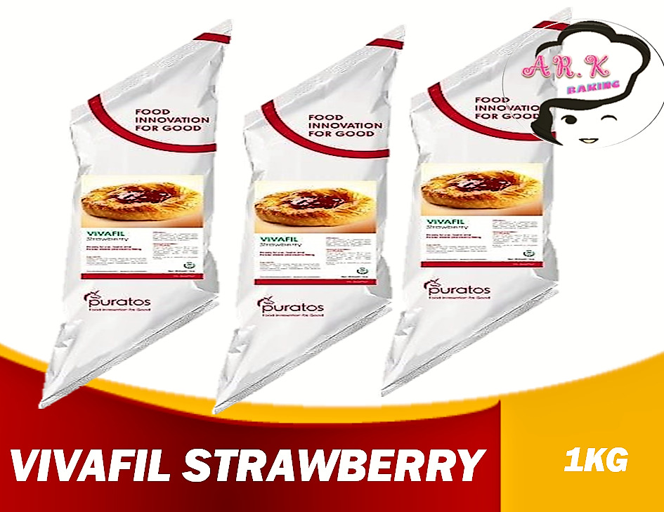 Puratos Vivafil Strawberry Filling 1kg | Lazada PH