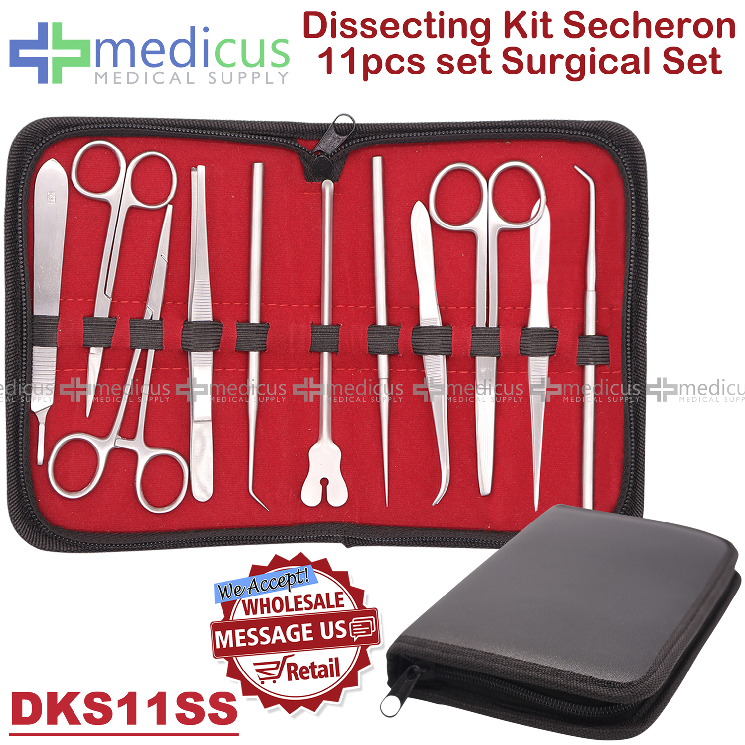 Medicus DKS11SS Medical Supplies Medical Kit Medical Scissors ...