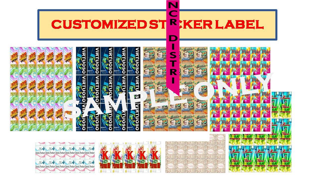 Custom Labels for your Perfume Project NCR | Lazada PH